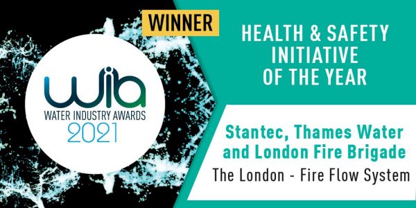 Stantec celebrates double win at the 2021 Water Industry Awards