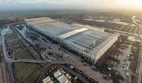 Major construction milestone reached at Agratas battery facility